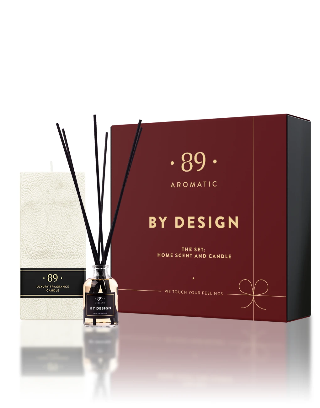 SET: Home Fragrance & Perfumed Candle (Christmas Edition) - Aromatic •89•